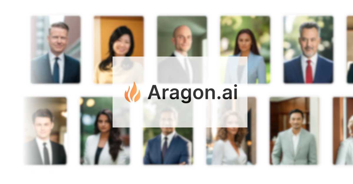 Aragon AI: Professional AI Headshot Generator