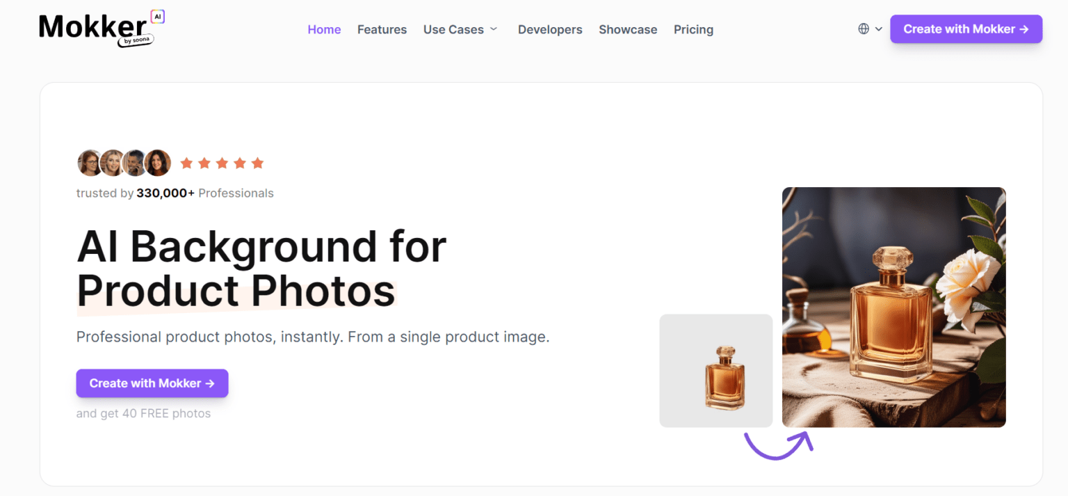 Mokker AI: AI Background Replacement Tool Mokker AI: AI Background Replacement Tool