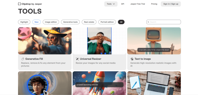 Clipdrop AI Tool: Enhance Visuals Effortlessly