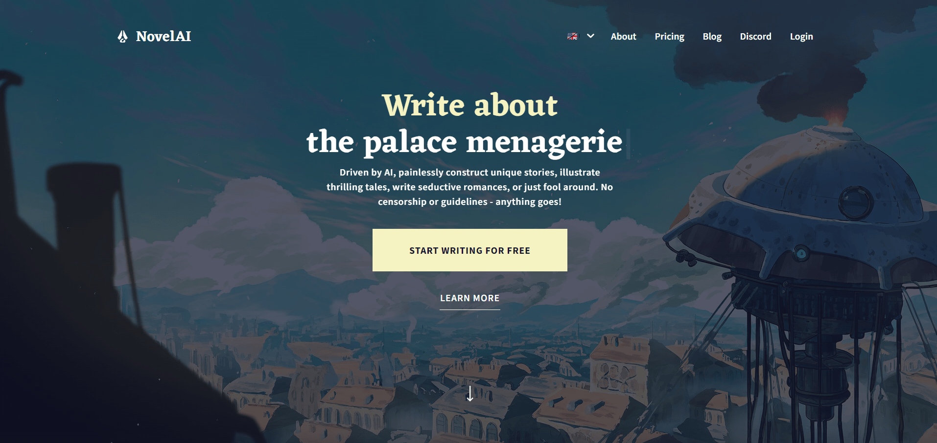 NovelAI: Your Creative Stories with AI-Powered Innovation