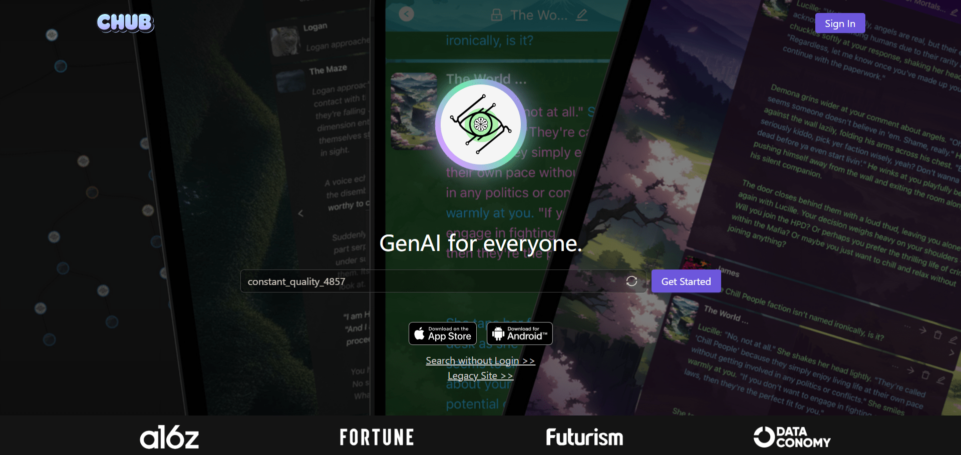 Chub AI: Create Your Own AI Storytelling & Chatbots