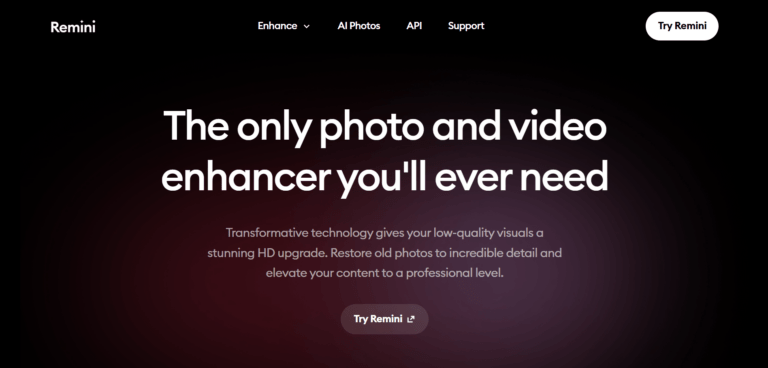 Remini AI: Enhance Photos & Videos with Advanced AI