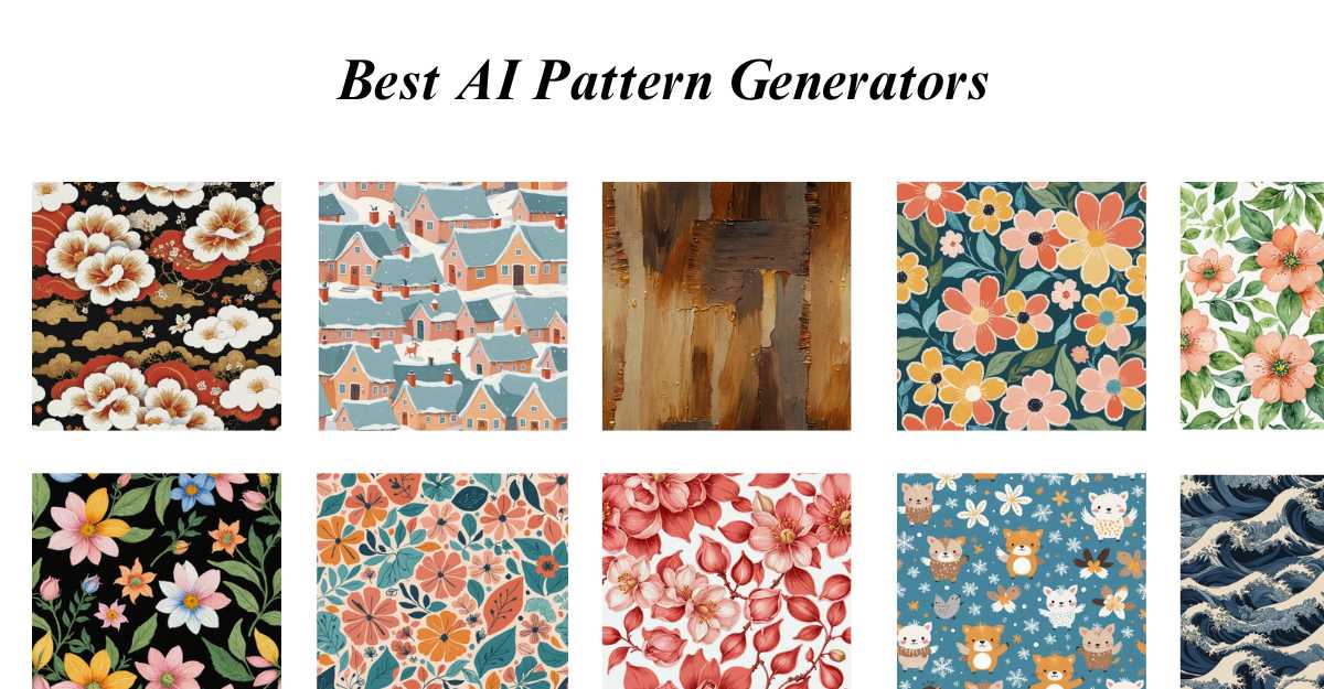 Top 10 AI Pattern Generators of 2024 | cutout.pro