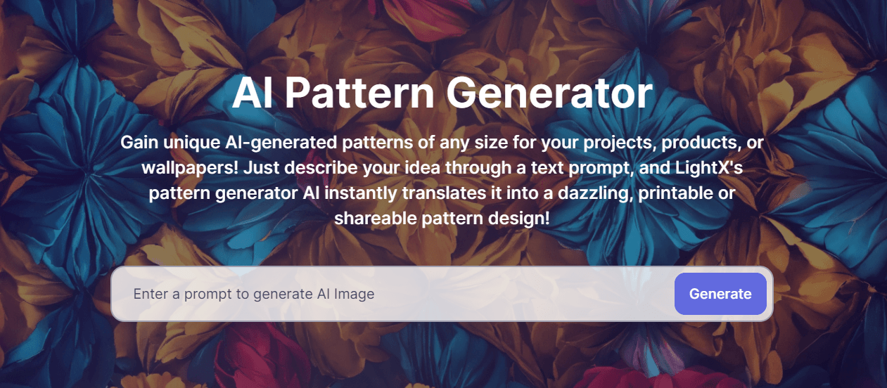 Top 10 AI Pattern Generators of 2024 | cutout.pro