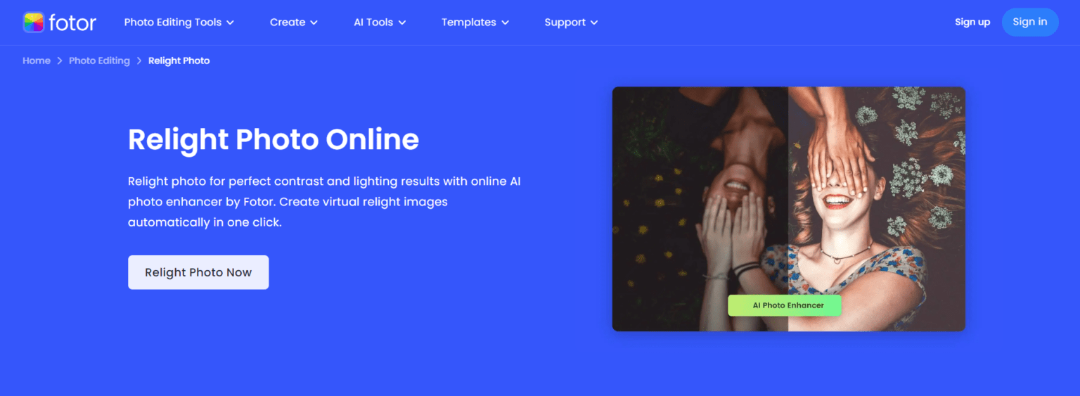 Best 12 AI Relight Tools to Enhance Your Photos | cutout.pro