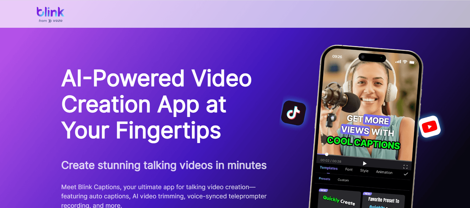 Vozo AI: AI-Powered Video Rewriting and Redubbing
