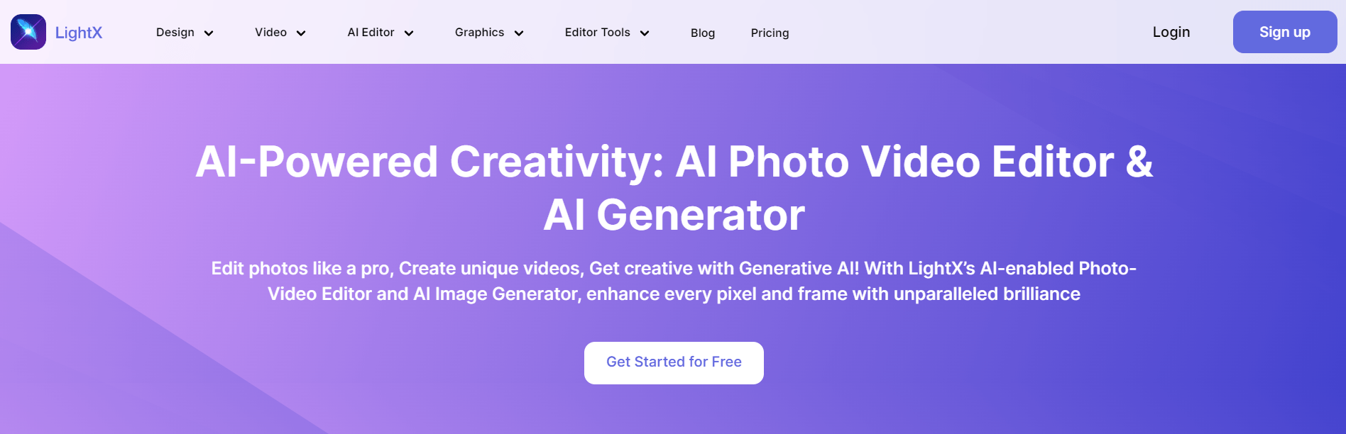 LightX: AI Portraits, Hairstyles, and Costumes Editor