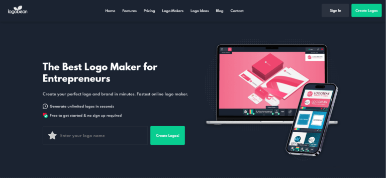 Logobean: Top Logo Maker for Entrepreneurs