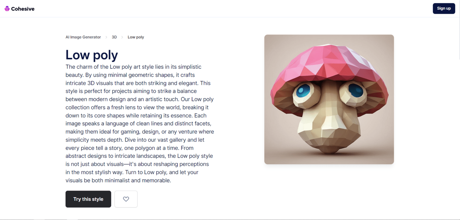 Best AI Low Poly Generators (July 2024) | cutout.pro