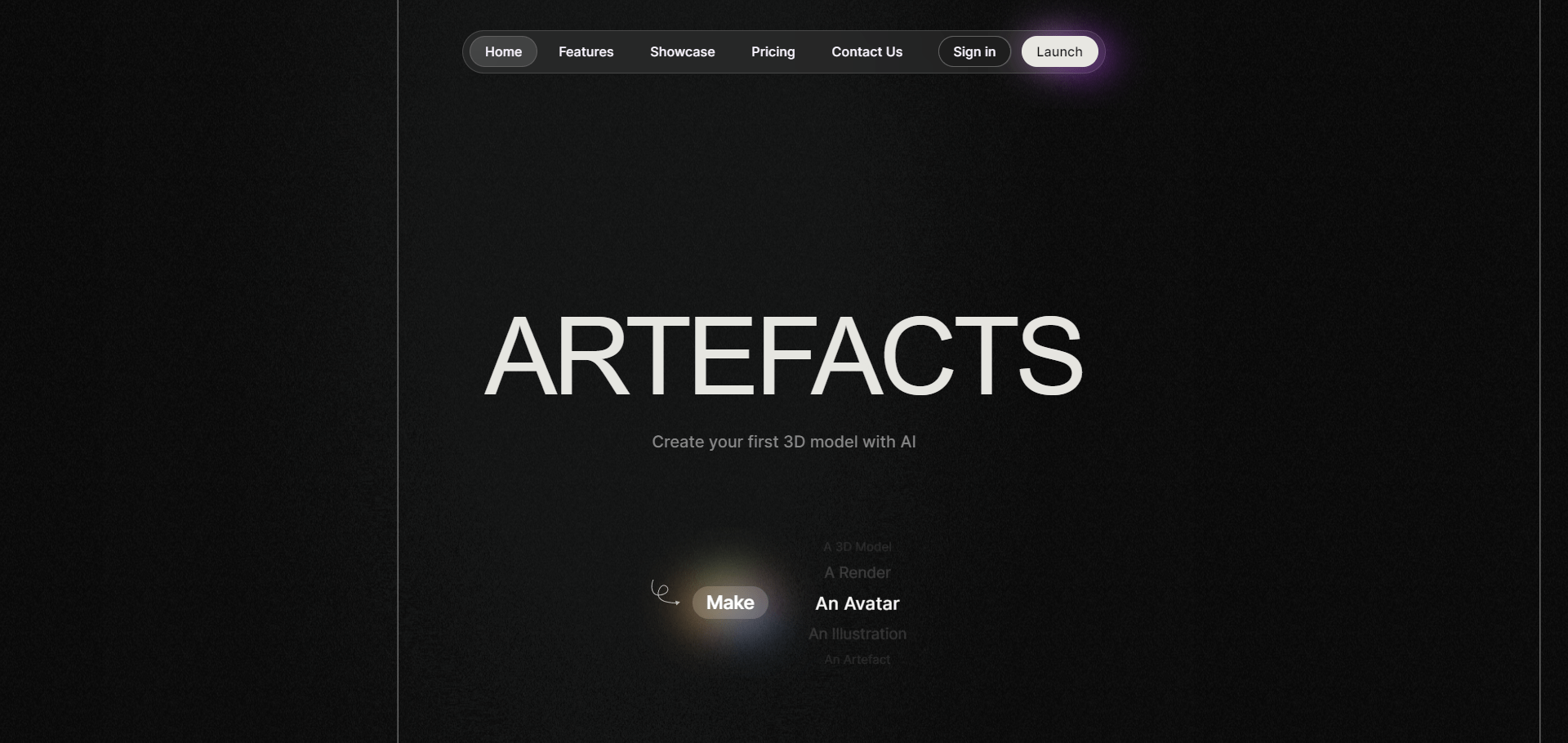 Artefacts: AI-Powered Image to 3D Model Conversion