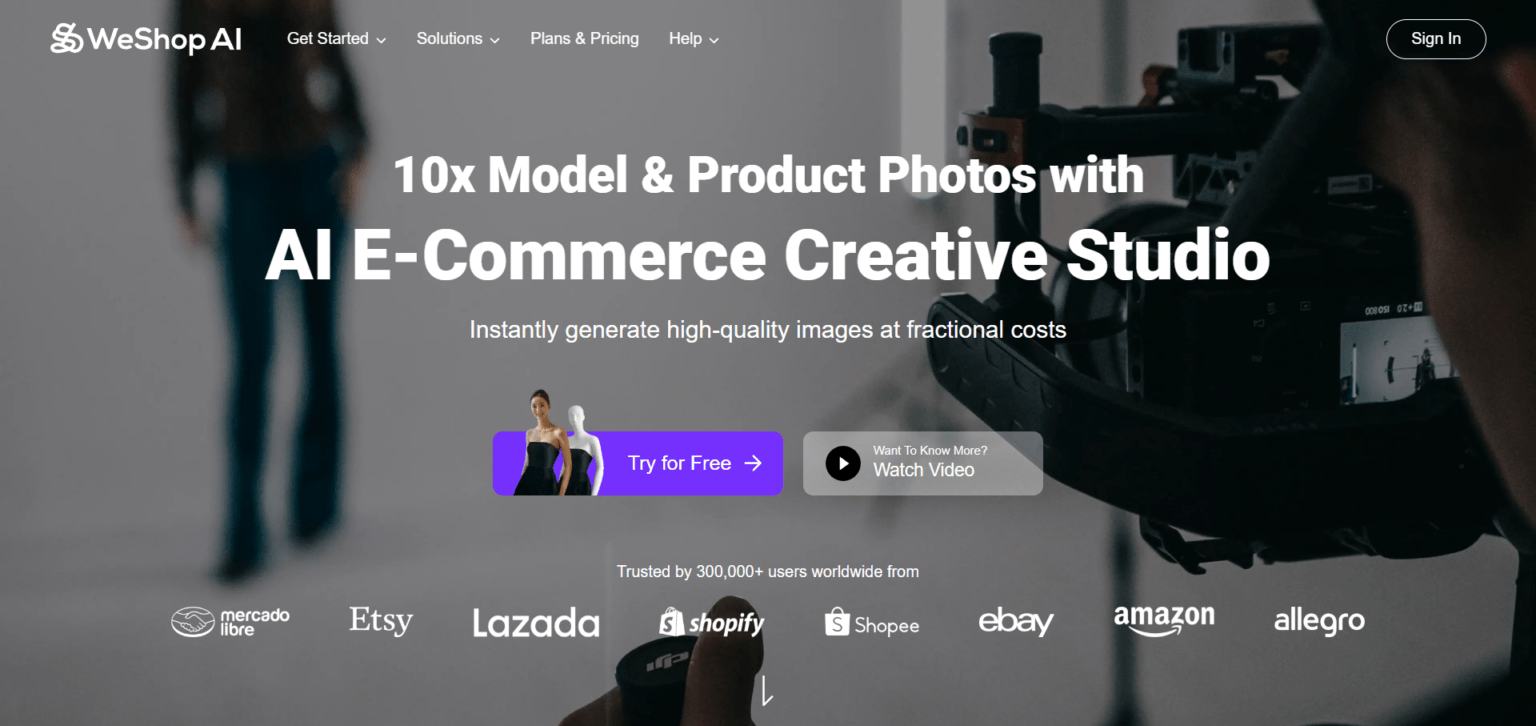 WeShop AI: AI-Powered E-Commerce Image Editing