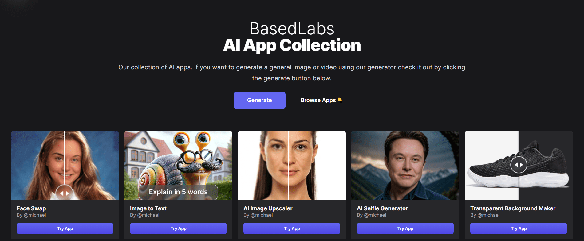 BasedLabs - AI-Powered Image & Video Creation Hub