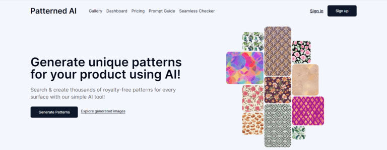 Top 10 AI Pattern Generators of 2024 | cutout.pro