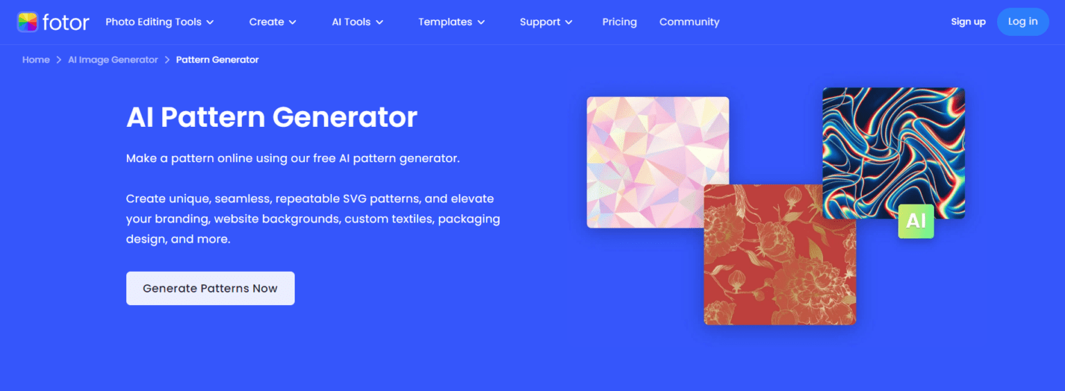 Top 10 AI Pattern Generators of 2024 | cutout.pro