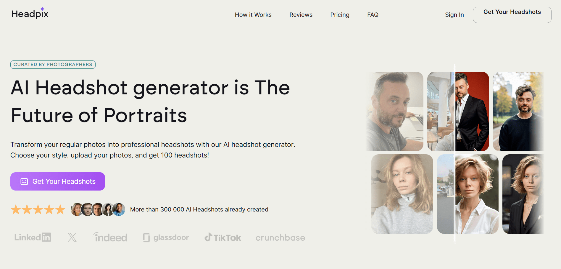 Headpix: AI-Powered Professional Headshots