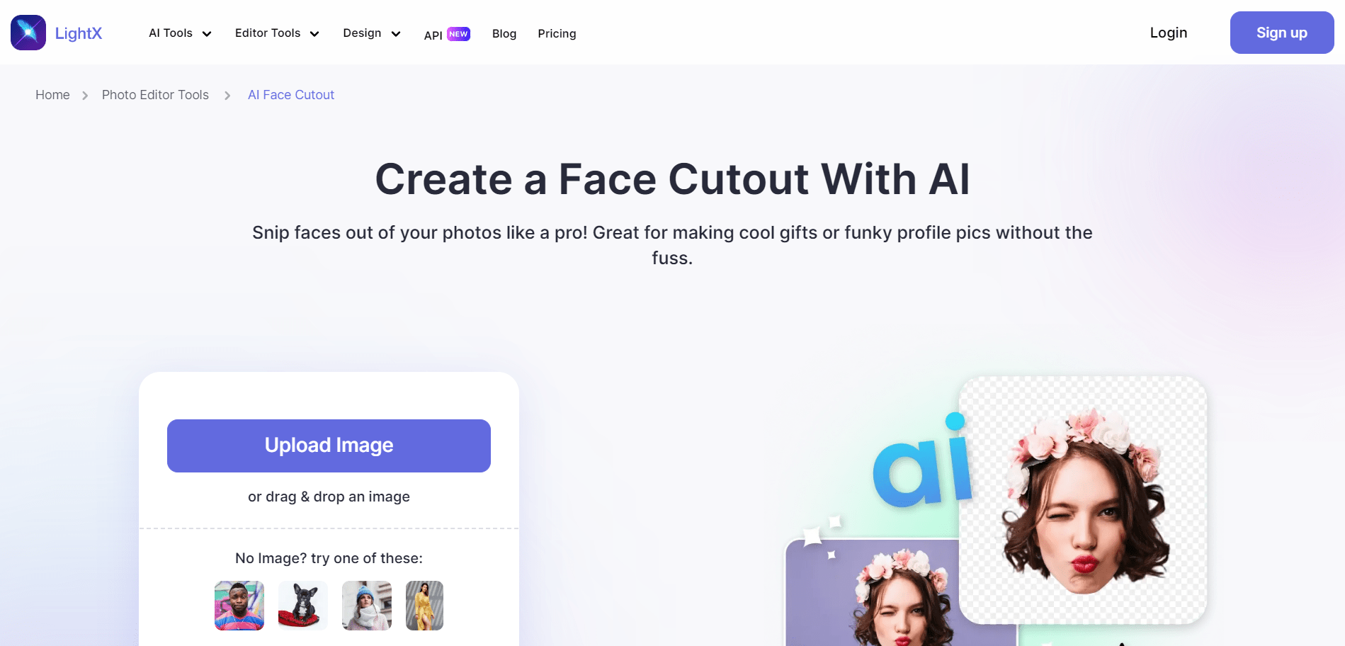 Best Face Cutout Tools for Creative Edits in 2024 | Cutout.pro