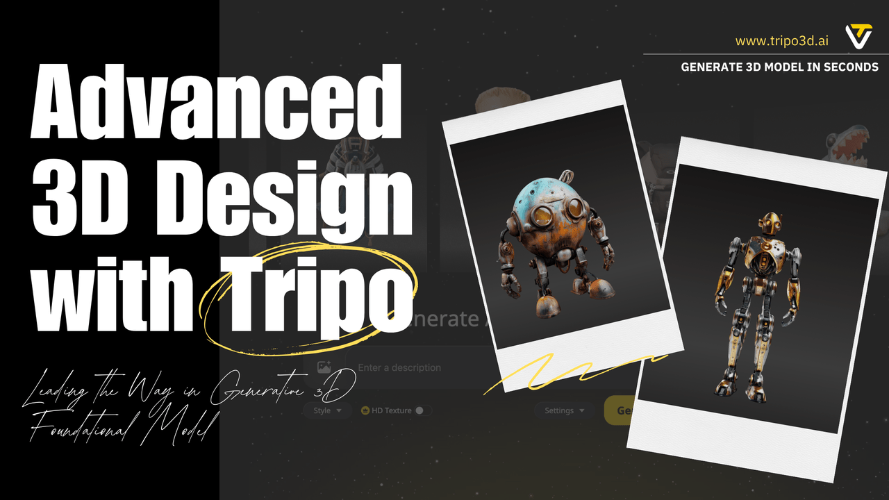 Tripo: AI-Powered 3D Modeling in Web & ComfyUI - Cutout.pro Blog