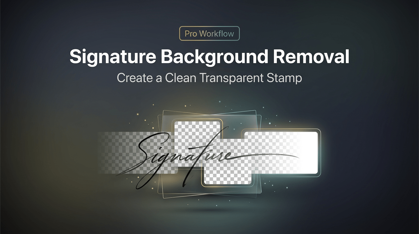 Remove Background from Signature: Create a Clean Transparent Stamp ...