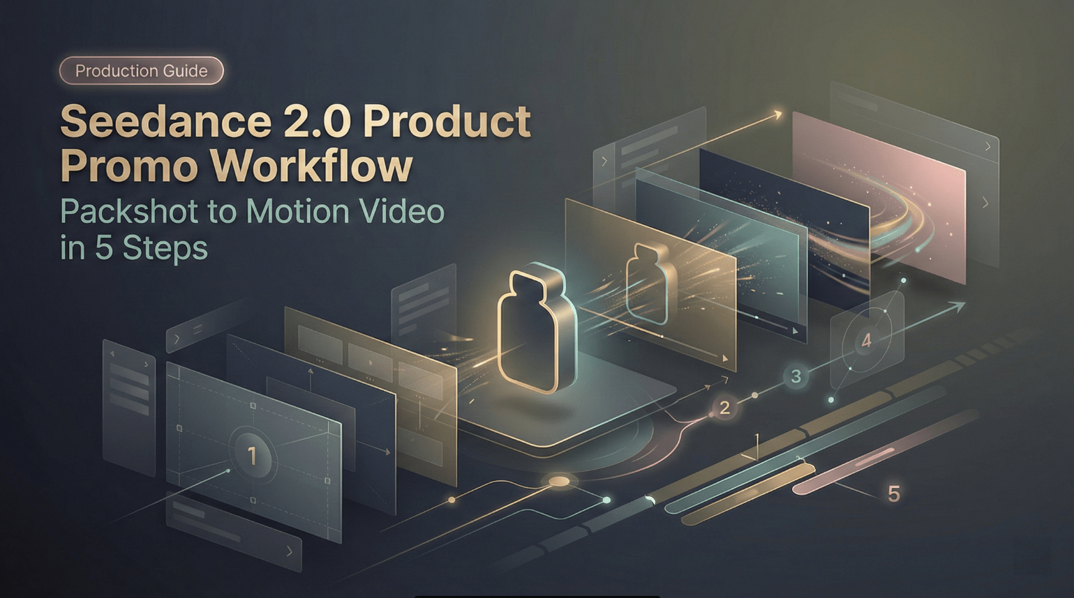 Seedance 2.0 Product Promo Workflow: Packshot to Motion Video in 5 ...