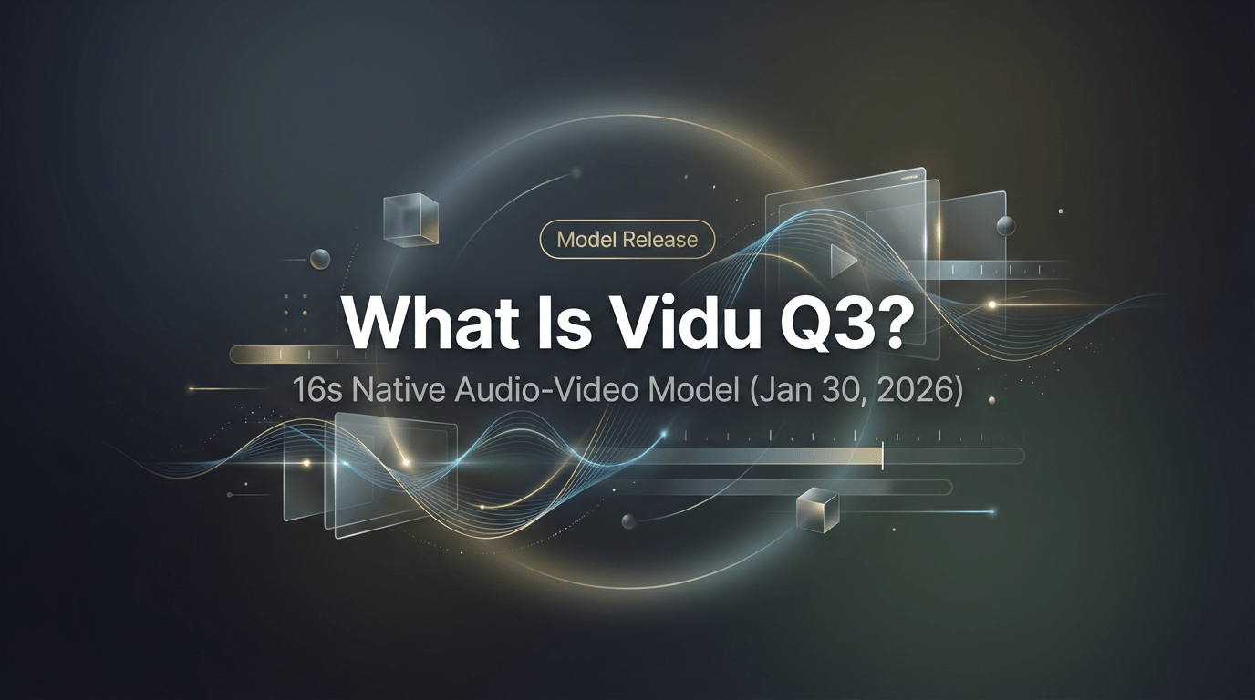 What Is Vidu Q3? The 16s Native Audio-Video Model Released Jan 30, 2026 ...