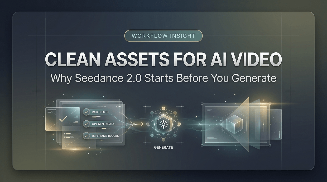 Clean Assets AI Video: Why Seedance 2.0 Results Start Before You Hit ...