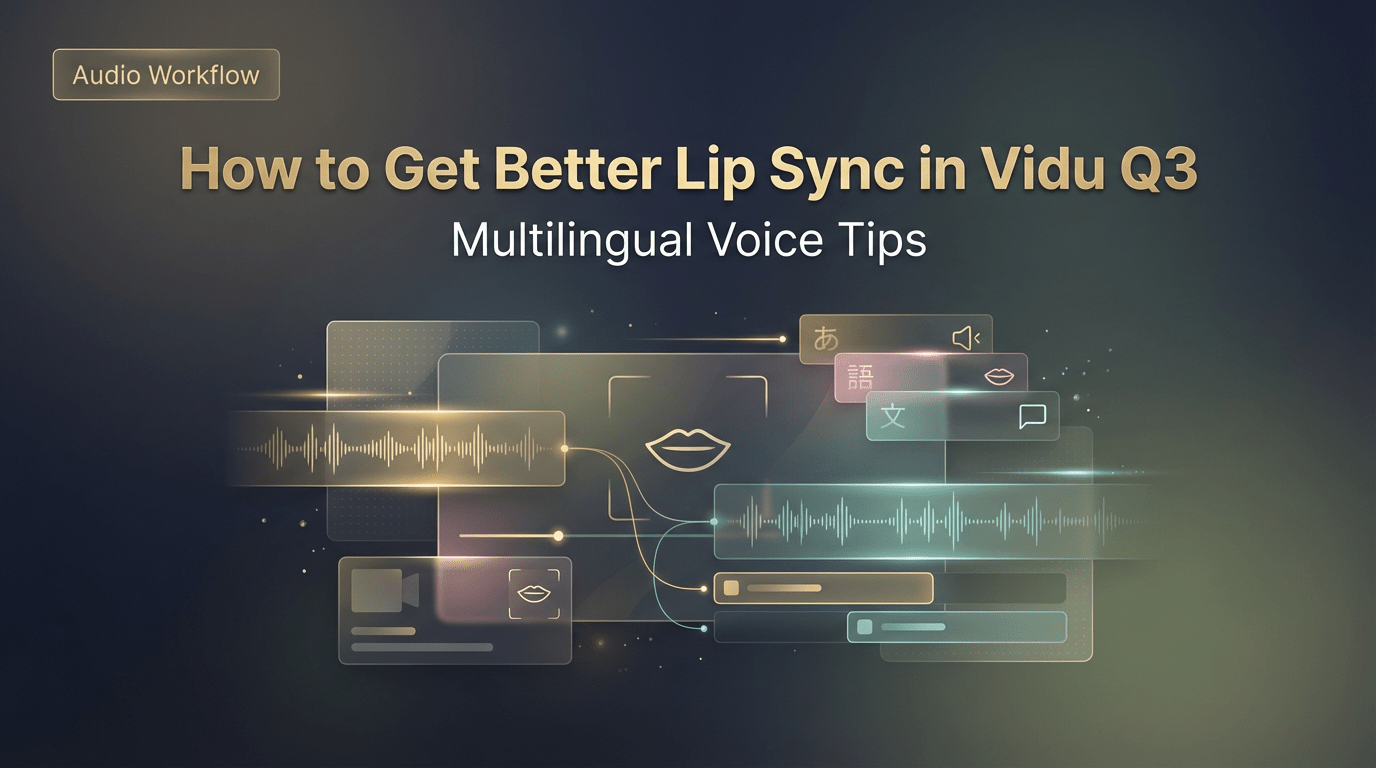 How to Get Better Lip Sync in Vidu Q3 (Multilingual Voice Tips ...