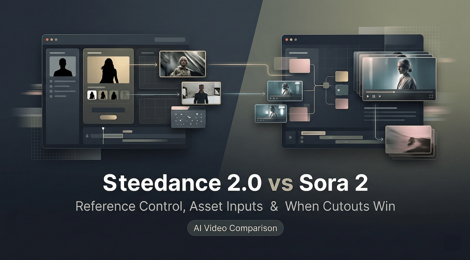 Seedance 2.0 vs Sora 2:Reference control,Asset Inputs & When Cutouts ...