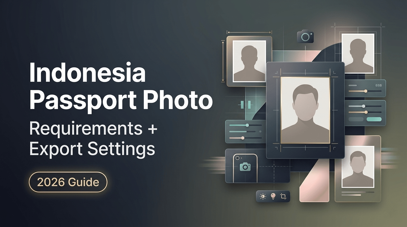 Passport Photo Size Indonesia (2026): Requirements + Export Settings ...