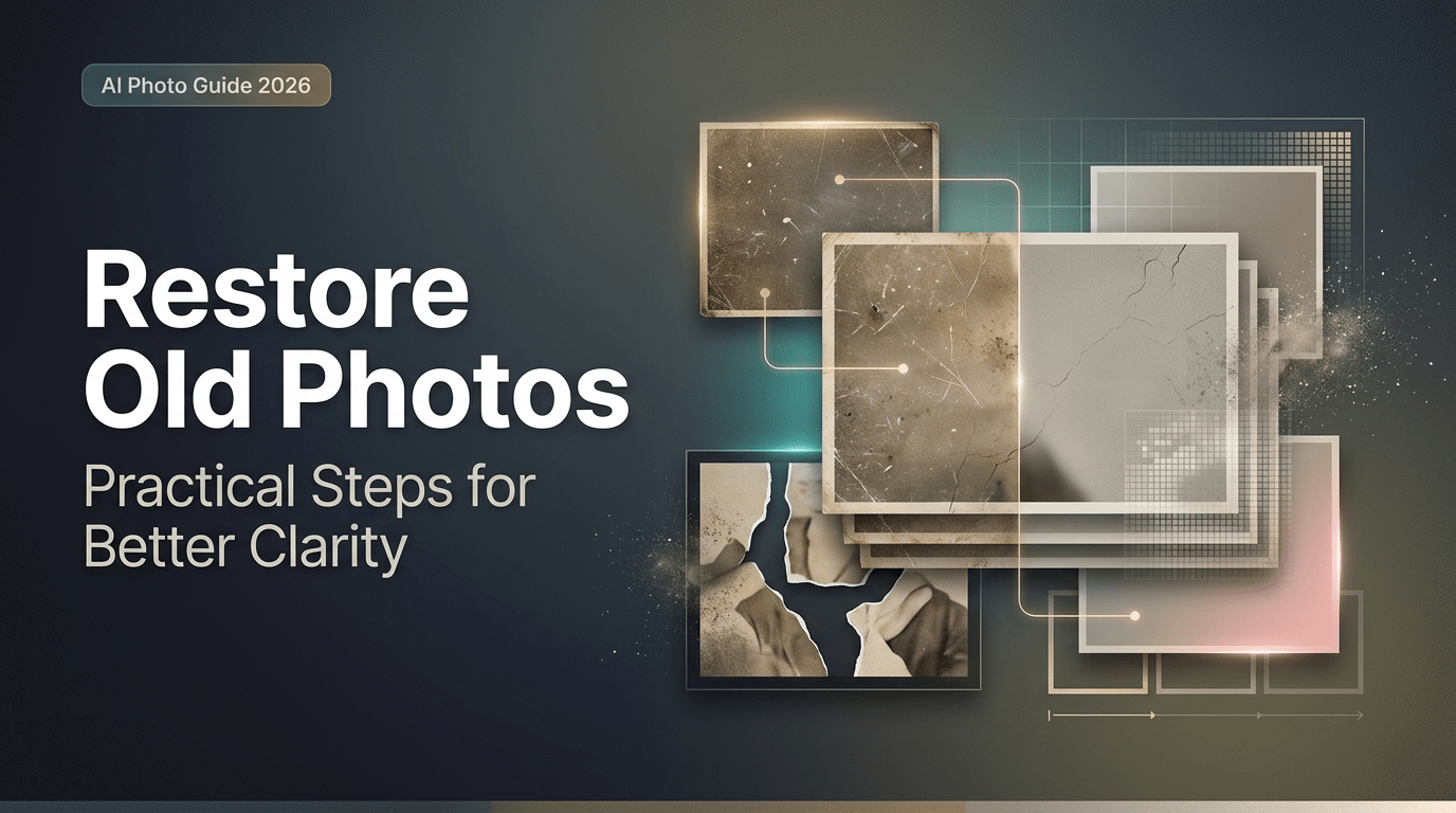 Restore Old Photos: Practical Steps for Better Clarity - Cutout.pro Blog