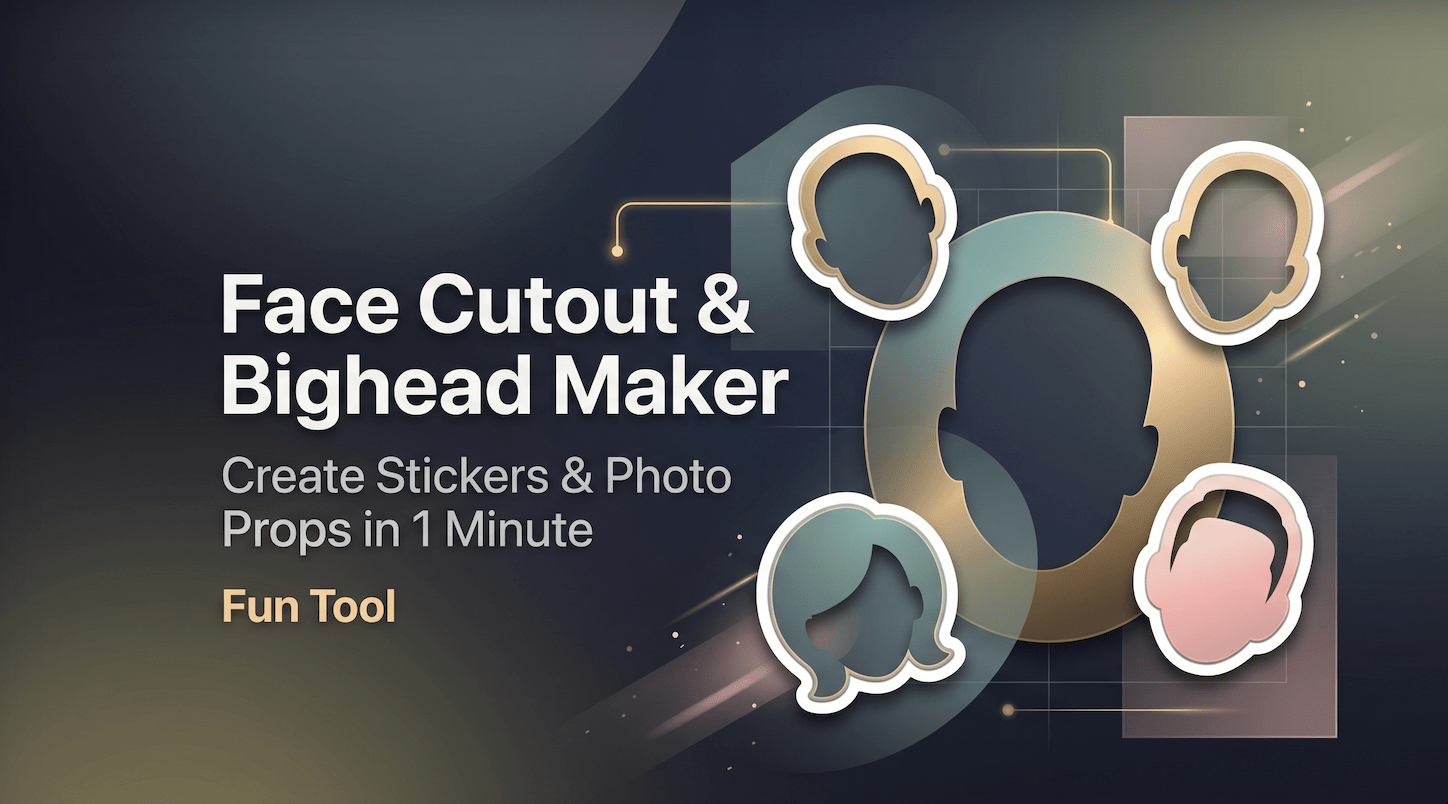 Face Cutout & Bighead Maker: Create Stickers and Photo Props in 1 ...